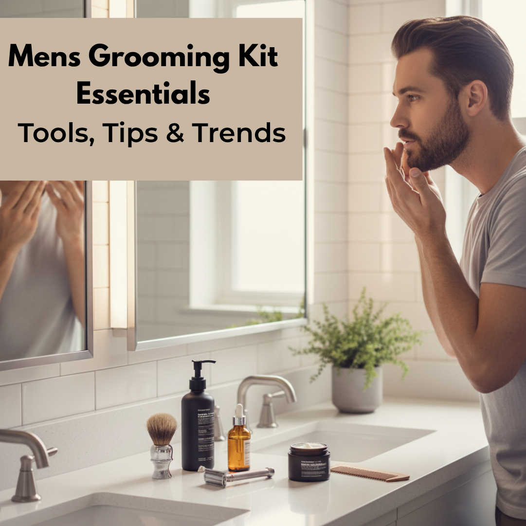 Mens Grooming Kit Essentials: Tools, Tips & Trends – Brown Munday
